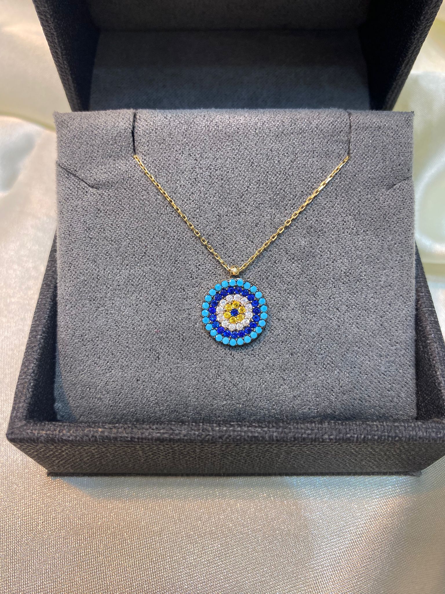 Lant Aur 14K Ochi de Deochi – Bijuteria Cleopatra